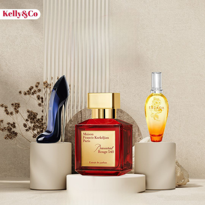 GOOD GIRL 30ML + BACCARAT ROUGE 30ML + ESCADA 30ML – Kelly&Co